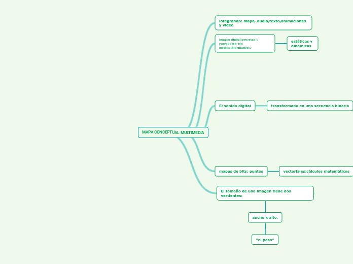 MAPA CONCEPTUAL MULTIMEDIA - Mind Map